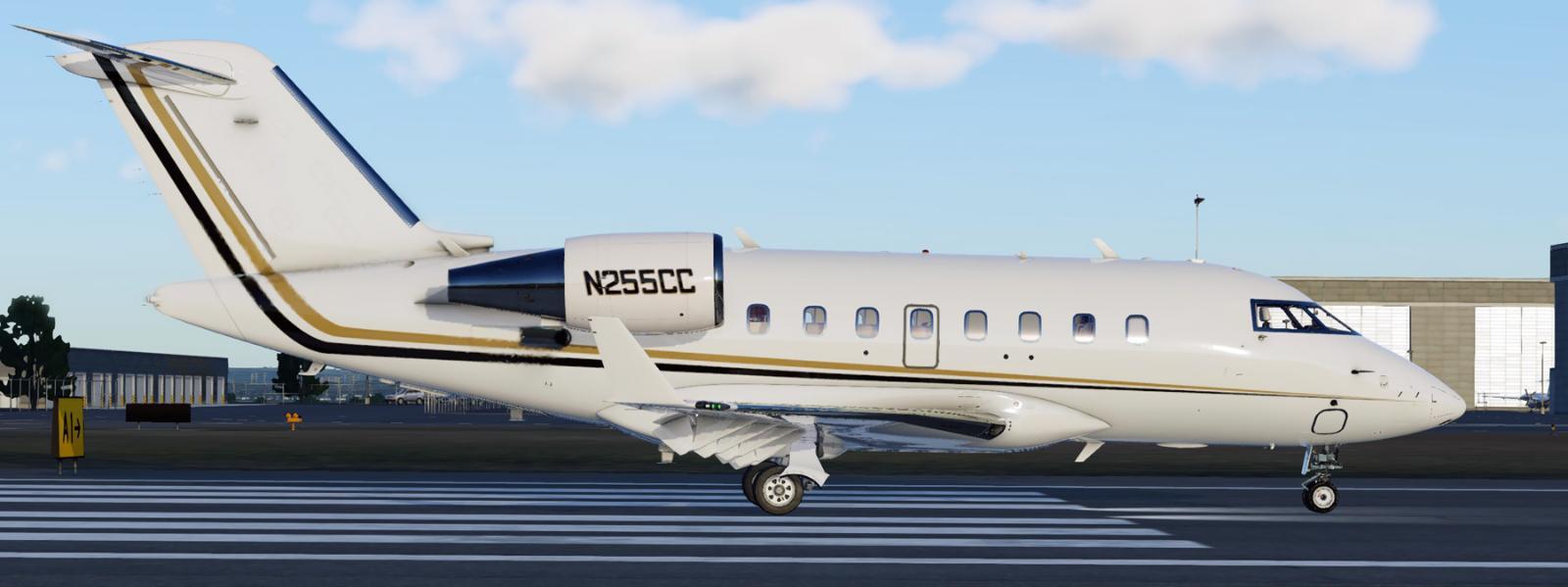 N255CC Hot Start Challenger 650 - Aircraft Skins - Liveries - X-Plane ...