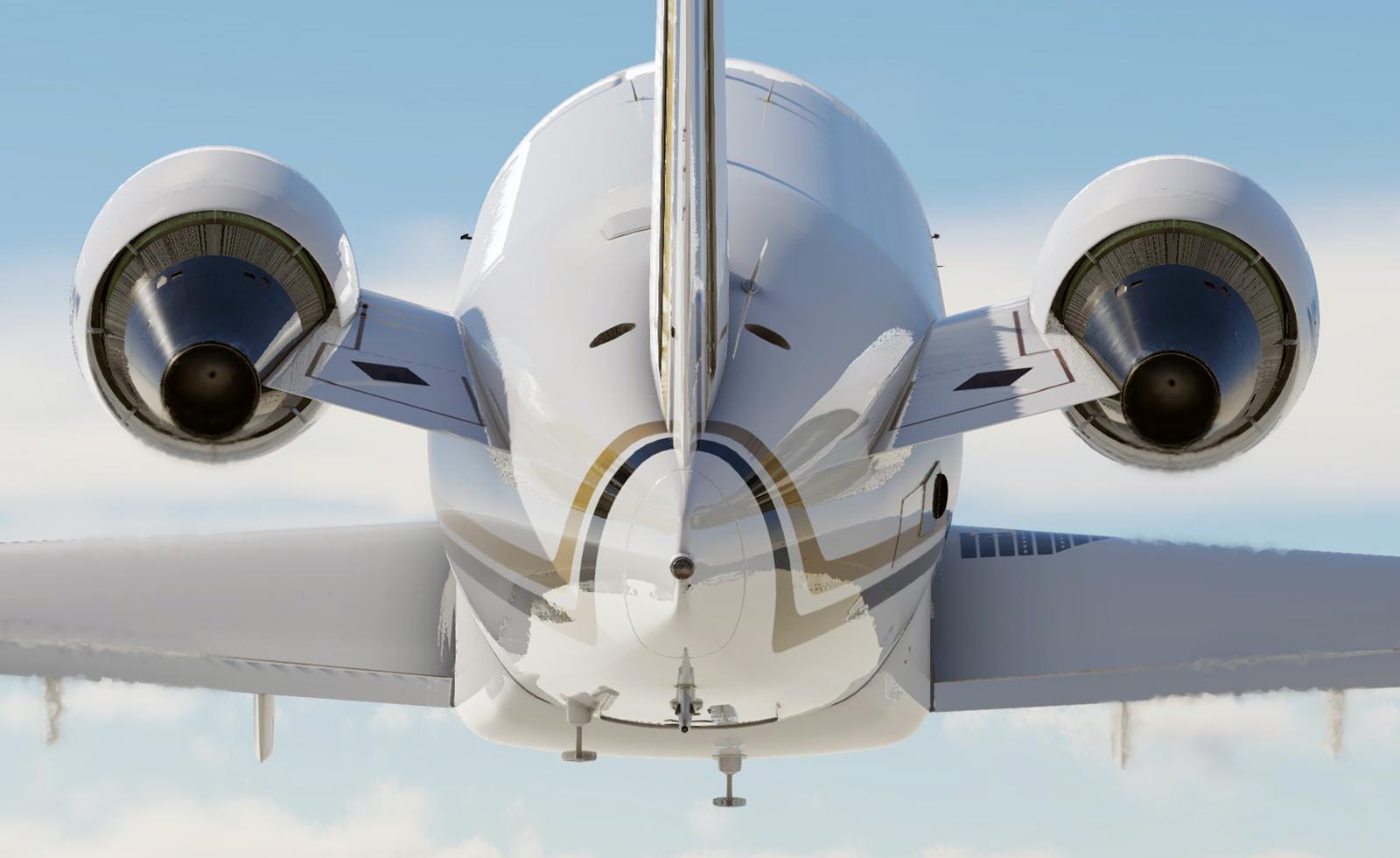 N255CC Hot Start Challenger 650 - Aircraft Skins - Liveries - X-Plane ...