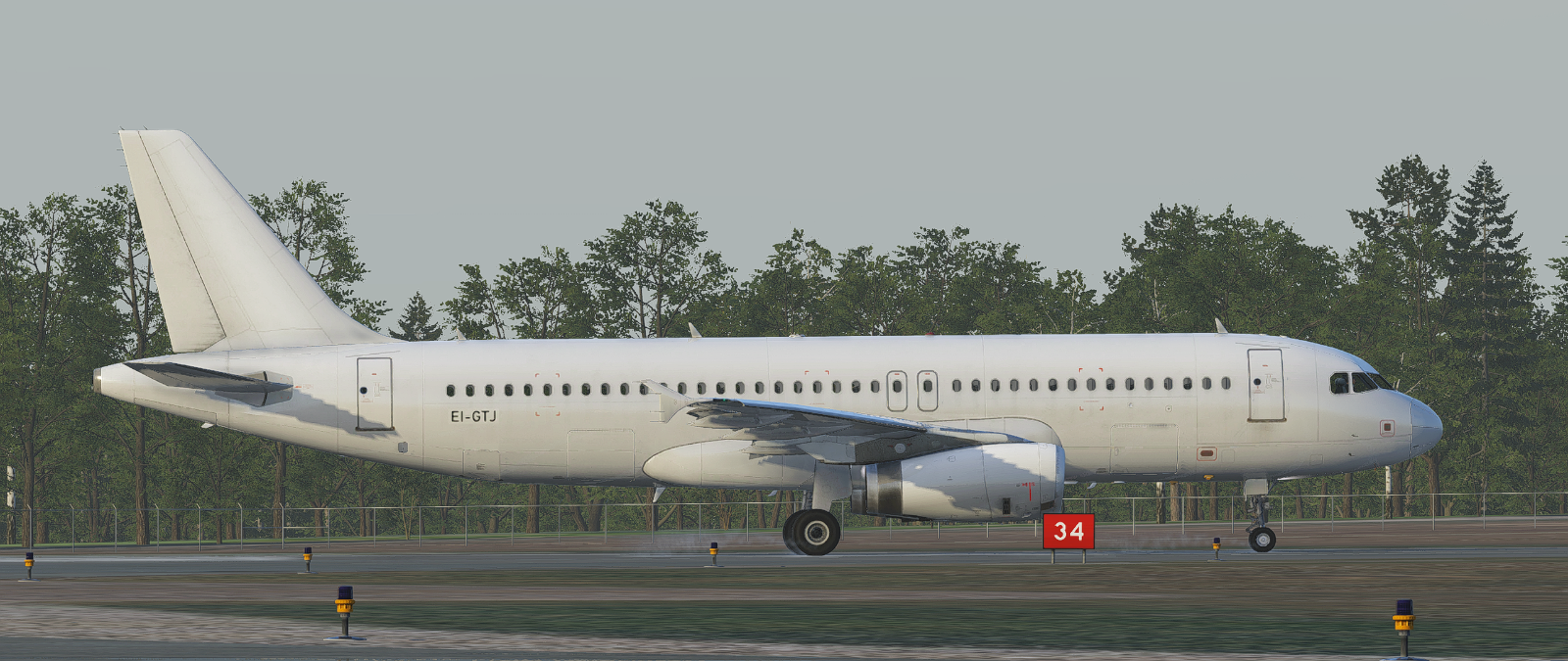 AirCastle All-White A320 EI-GTJ [ToLiss CEO Mod] - Toliss A320 - X ...