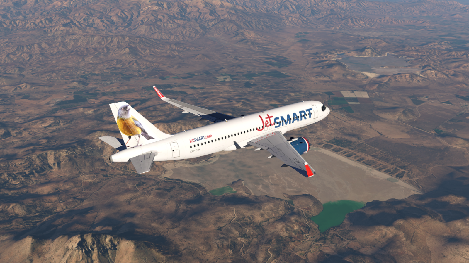 [ToLiss A20N] JetSMART Chile / CC-DIK - Cometocino Patagónico ...
