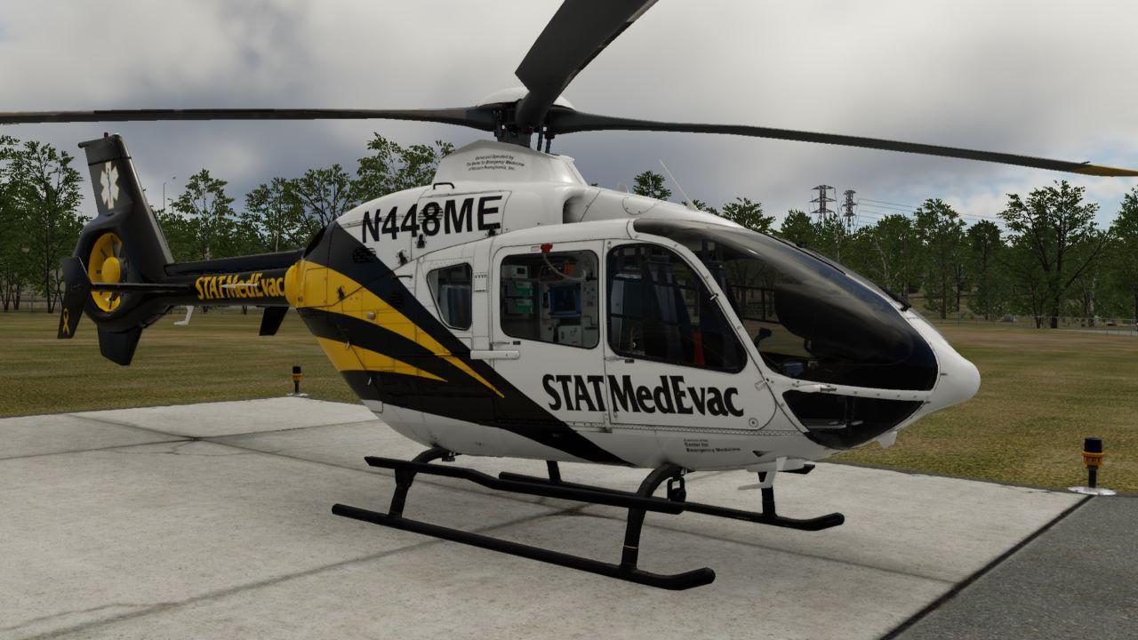 Rotorsim EC135 v5 - STAT MedEvac - Aircraft Skins - Liveries - X-Plane ...