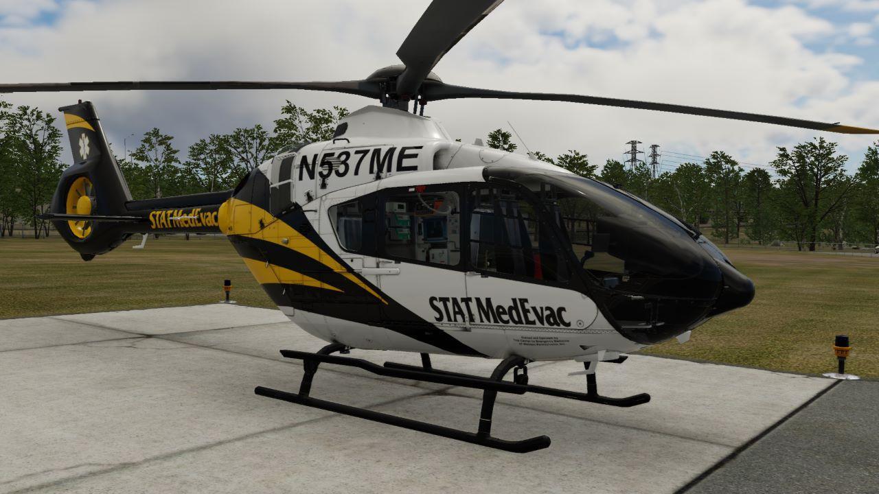 Rotorsim EC135 v5 - STAT MedEvac - Aircraft Skins - Liveries - X-Plane ...