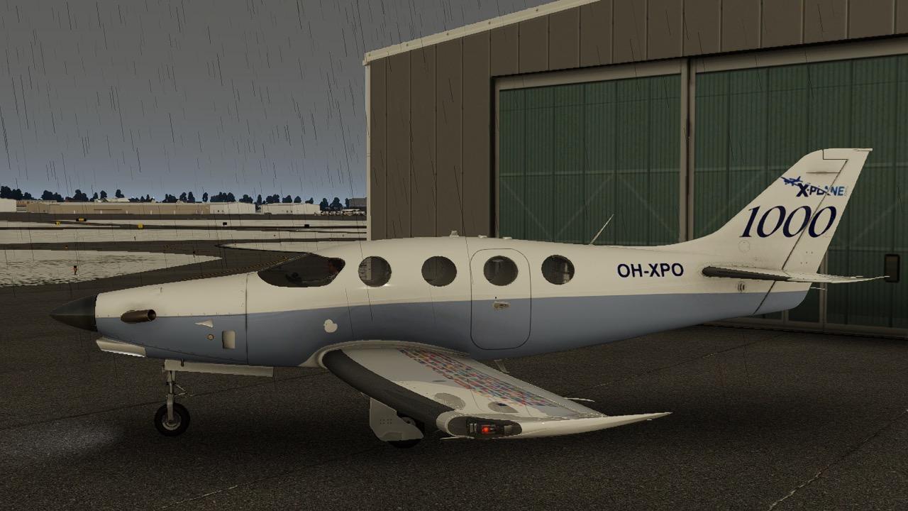 X-Plane.org 1000th fly-in special livery for the Aerobask E1000-G1000 ...