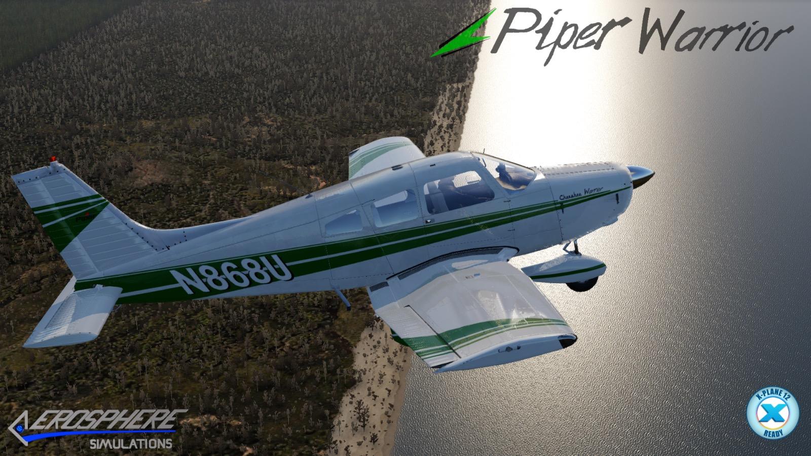 AeroSphere Piper Cherokee C, Piper 235, and Piper Warrior X-Plane 12 ...
