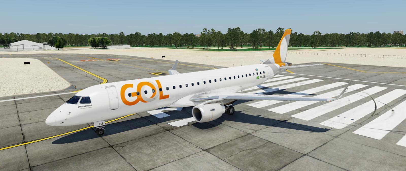 GOL Airlines for X-Crafts Embraer E-Jet Family E170 E175 E190 E195 - E ...