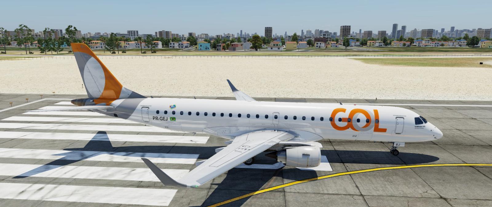 GOL Airlines for X-Crafts Embraer E-Jet Family E170 E175 E190 E195 - E ...