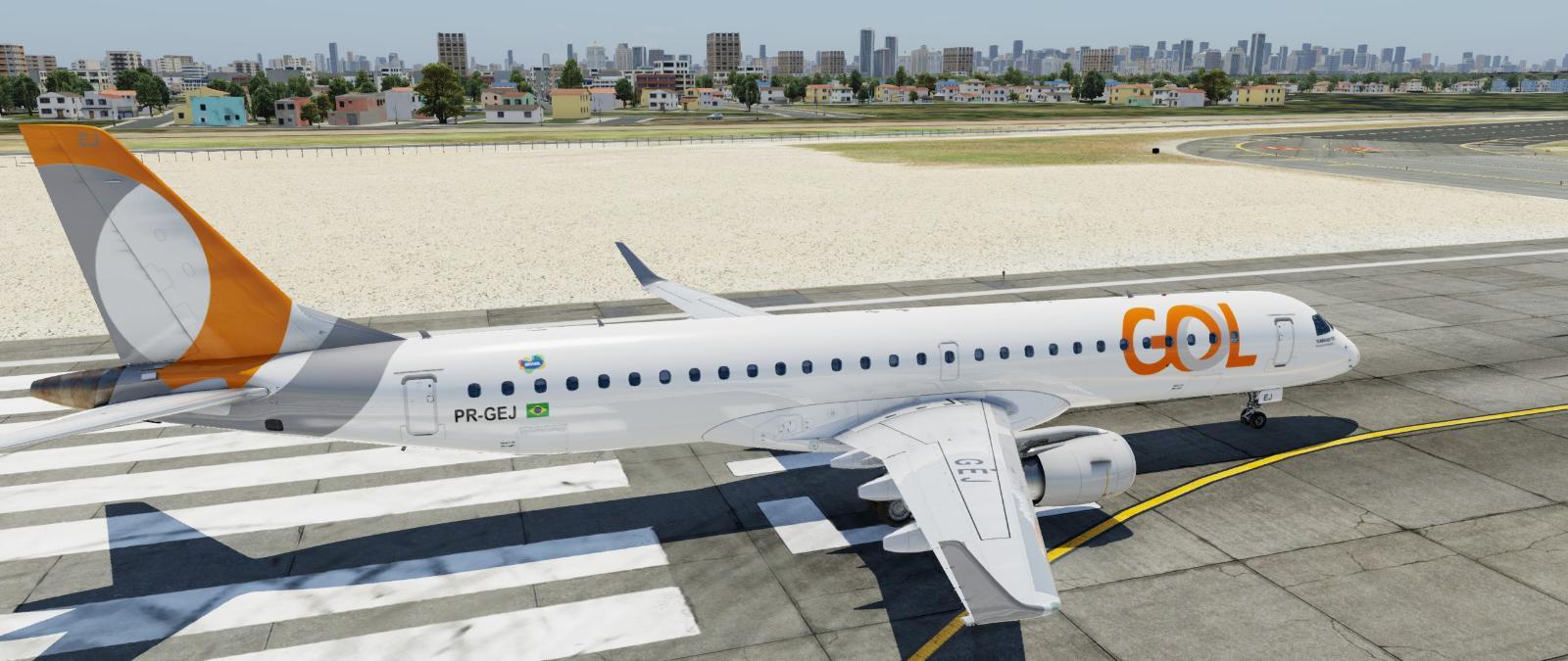 GOL Airlines for X-Crafts Embraer E-Jet Family E170 E175 E190 E195 - E ...