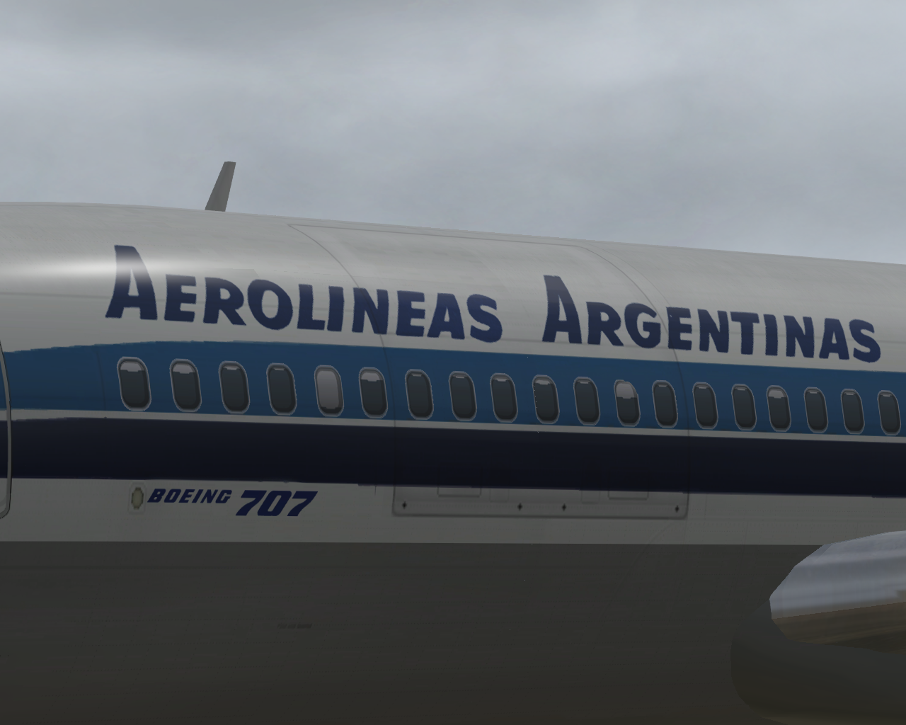 PACK Boeing 707-320 "C" Aerolineas Argentinas [Wilson's Aircraft ...