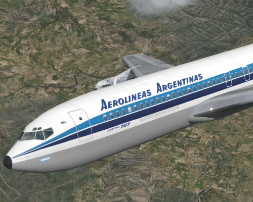 PACK Boeing 707-320 "C" Aerolineas Argentinas [Wilson's Aircraft ...