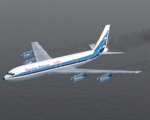 PACK Boeing 707-320 "C" Aerolineas Argentinas [Wilson's Aircraft ...
