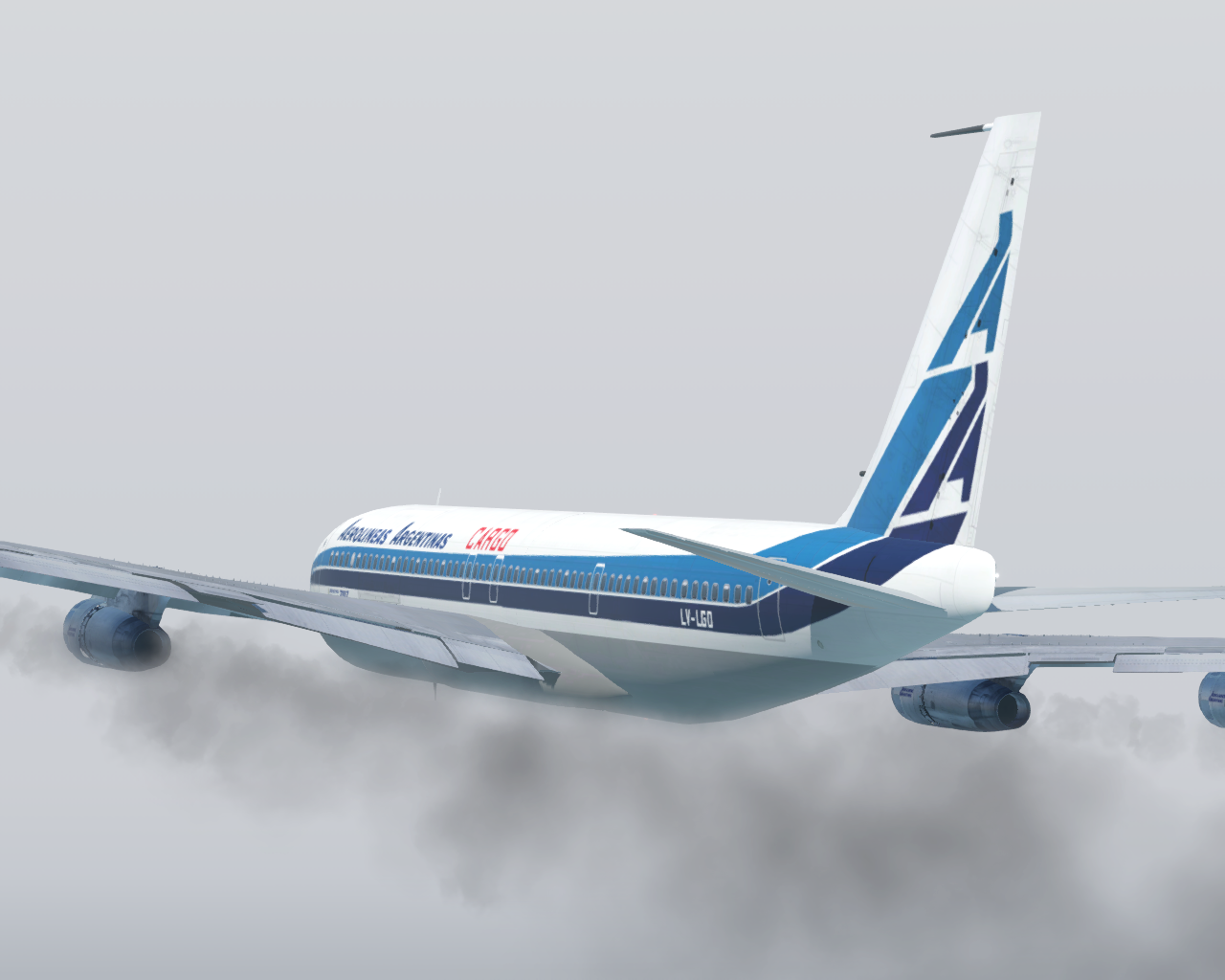 PACK Boeing 707-320 "C" Aerolineas Argentinas [Wilson's Aircraft ...