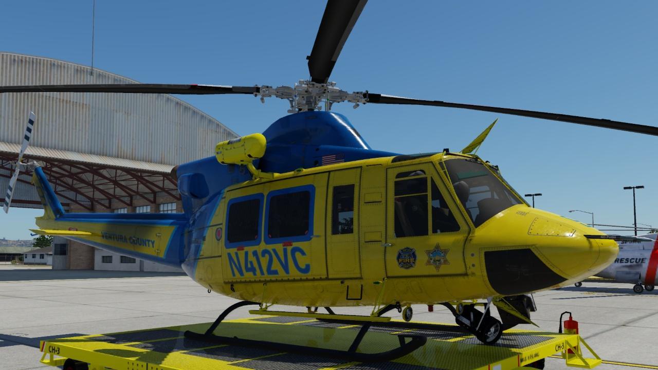 X-Trident Bell 412 Ventura County - Aircraft Skins - Liveries - X-Plane ...