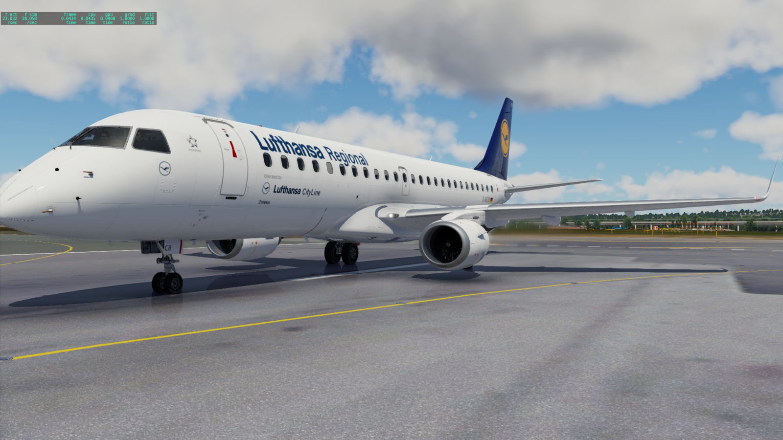 FPS EMBRAER 190 - Lufthansa Regional - FPS Ejets - X-Plane.Org Forum