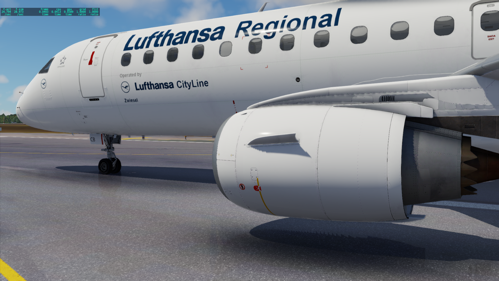 FPS EMBRAER 190 - Lufthansa Regional - FPS Ejets - X-Plane.Org Forum