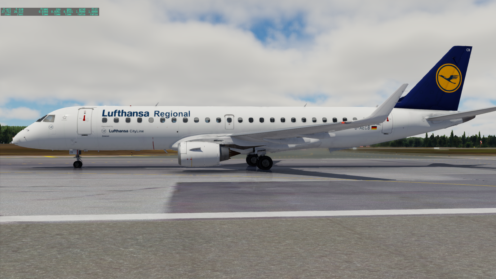 FPS EMBRAER 190 - Lufthansa Regional - FPS Ejets - X-Plane.Org Forum