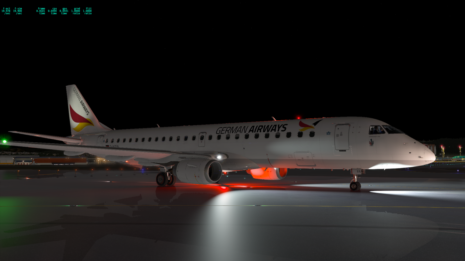 FPS EMBRAER 190 - German Airways - FPS Livery - X-Plane.Org Forum