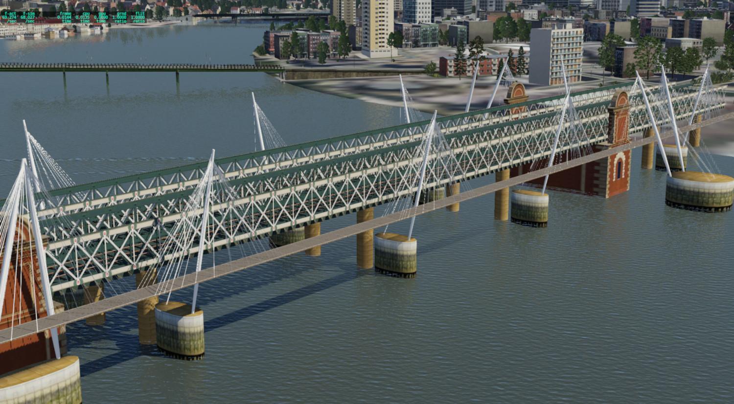 Hungerford Bridge - Objects - X-Plane.Org Forum