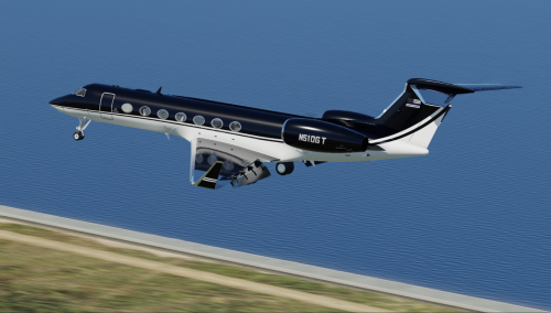 AKD Gulfstream 550 (N510GT) - Aircraft Skins - Liveries - X-Plane.Org Forum