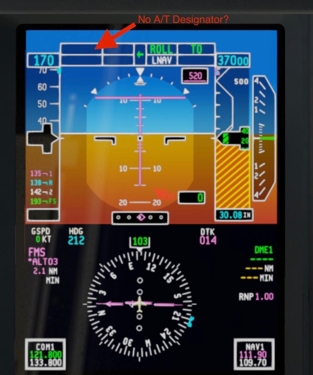 No A/T in the E190 today - E-Jets Family by X-Crafts - X-Plane.Org Forum
