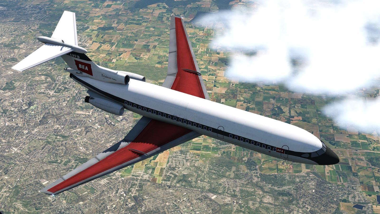 The Hawker Siddeley Trident for X-Plane - Airplane Request Forum - X ...