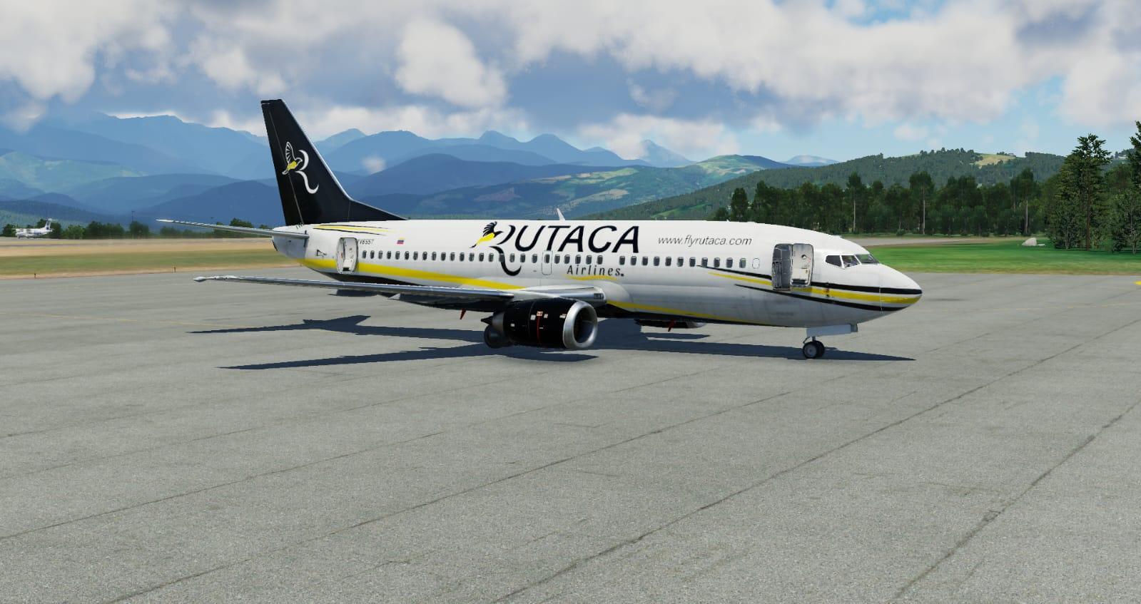 Rutaca Airlines - Boeing 737-300 -YV655T - IXEG 737-300 - Aircraft ...