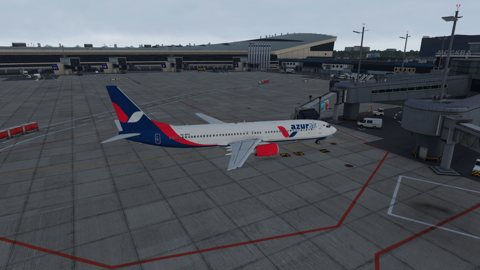 Livery Boeing 737 900NG Level UP Azur Air - Custom Designs - X-Plane ...