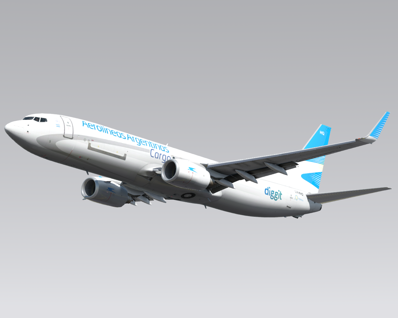 PACK Aerolineas Argentinas CARGO [Zibo]. - Zibo 737 - X-Plane.Org Forum
