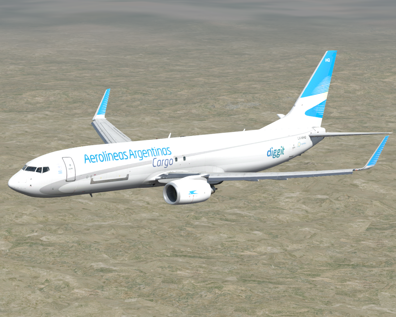 PACK Aerolineas Argentinas CARGO [Zibo]. - Zibo 737 - X-Plane.Org Forum