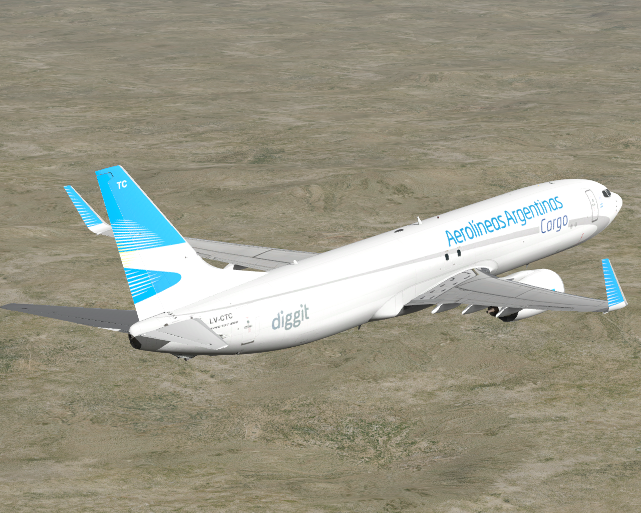 PACK Aerolineas Argentinas CARGO [Zibo]. - Zibo 737 - X-Plane.Org Forum