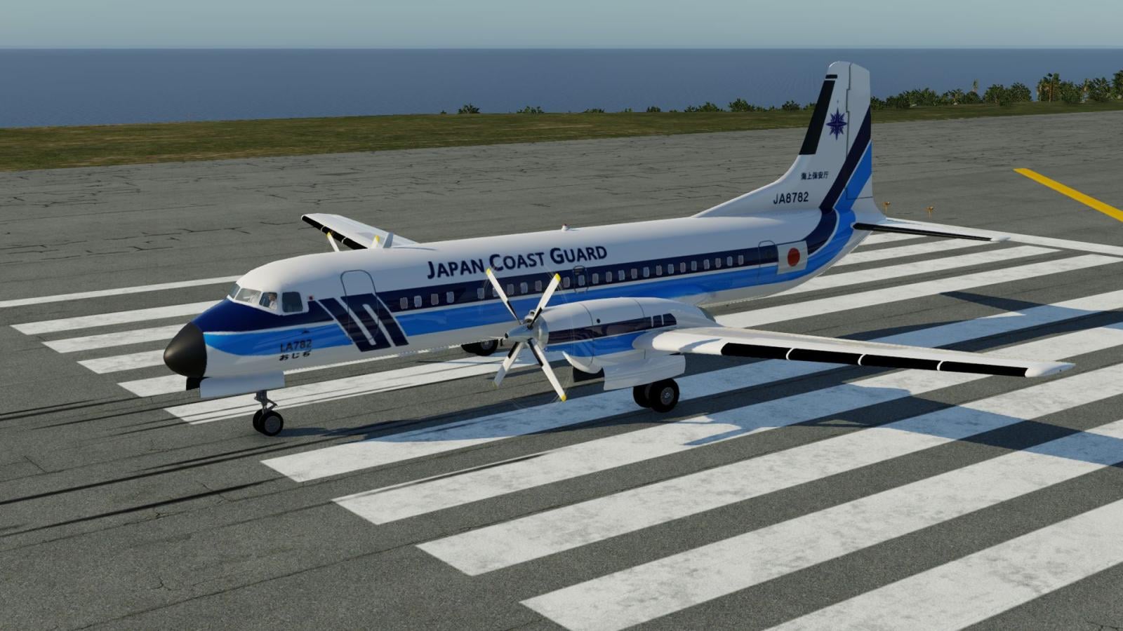 NAMC YS-11 Japan Coast Guard JCG JA8782 Liveriy - Aircraft Skins ...