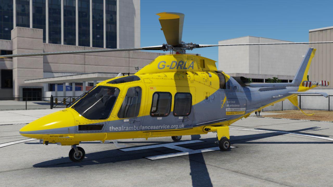 X-Trident AW109SP The Air Ambulance Service - X-Trident AW-109 SP - X ...