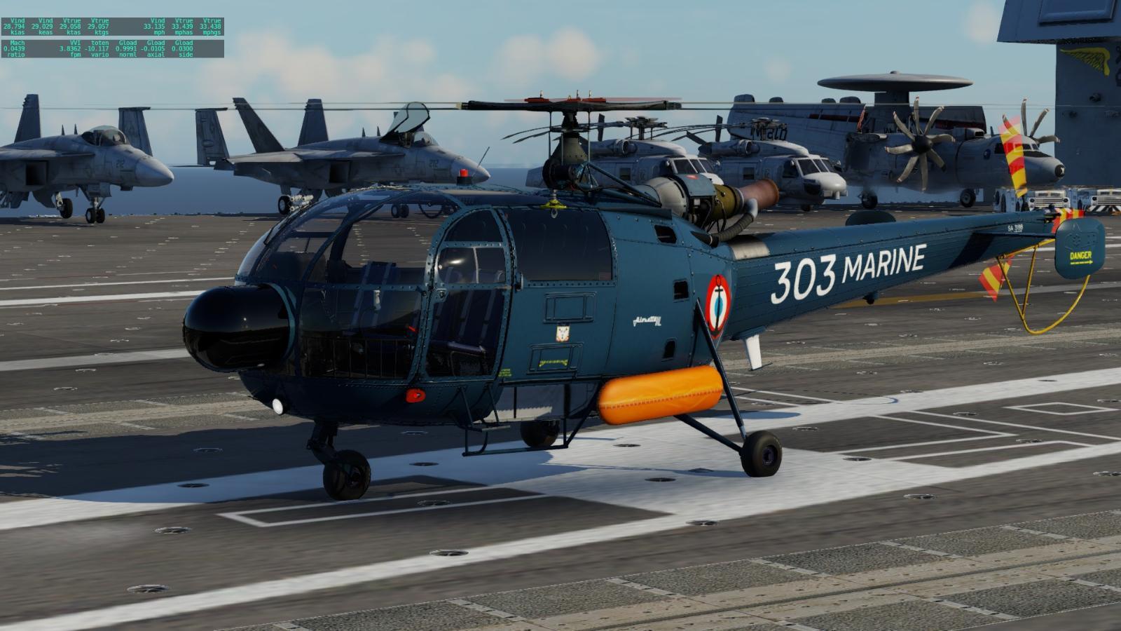 Additional equipment for Naval variant Alouette III - Radar for HSF ...