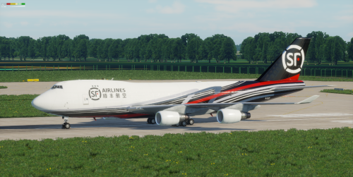 mSparky and Lovico's mod B747-400F ShunFeng Airlines Livery V2 ...