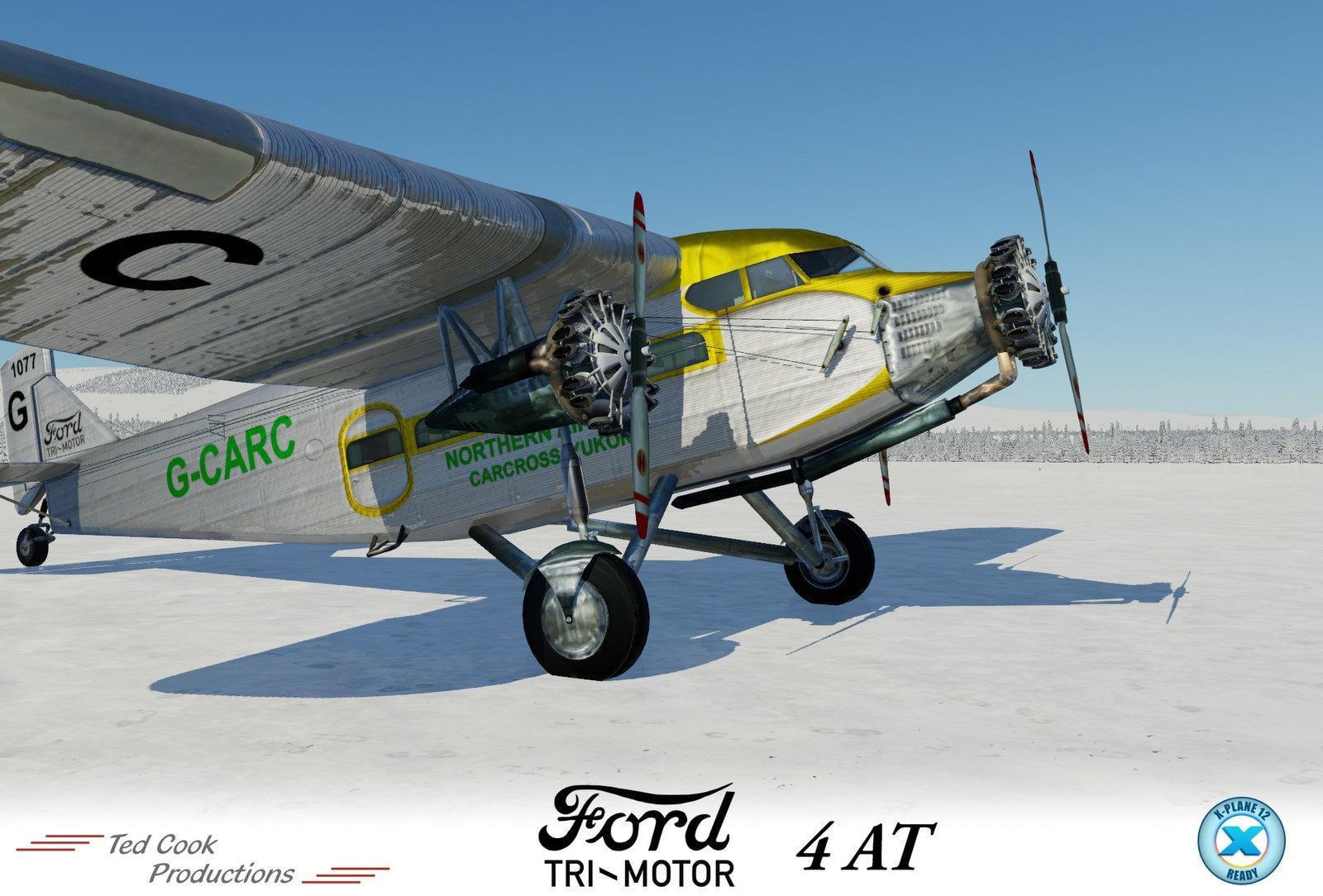Ford Tri-Motor 4-AT for XP12 released - News from Commercial Designers ...