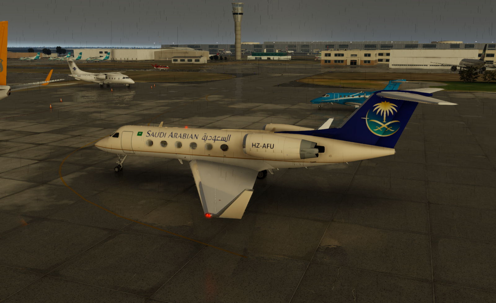Saudi Arabian livery for Gulfstream G-IV SP by ghansen - Aircraft Skins ...