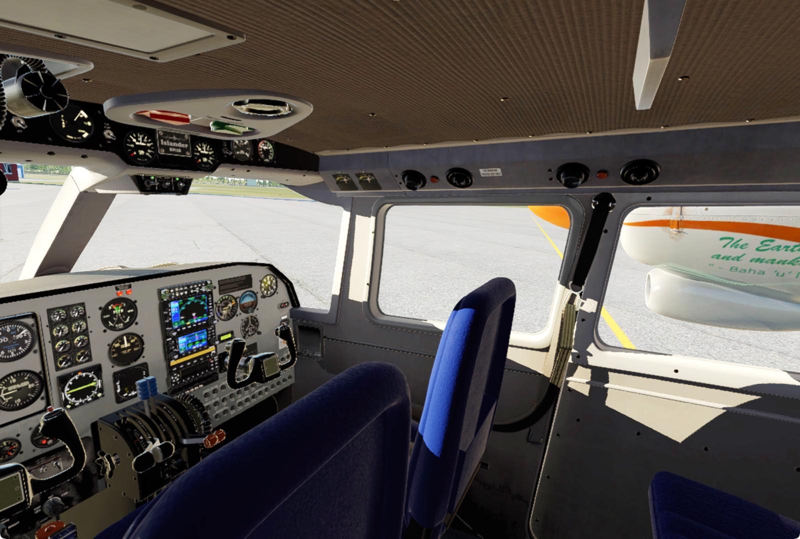 Unity Airlines YJ-006 Livery for Thranda Islander. - BN-2A Islander ...