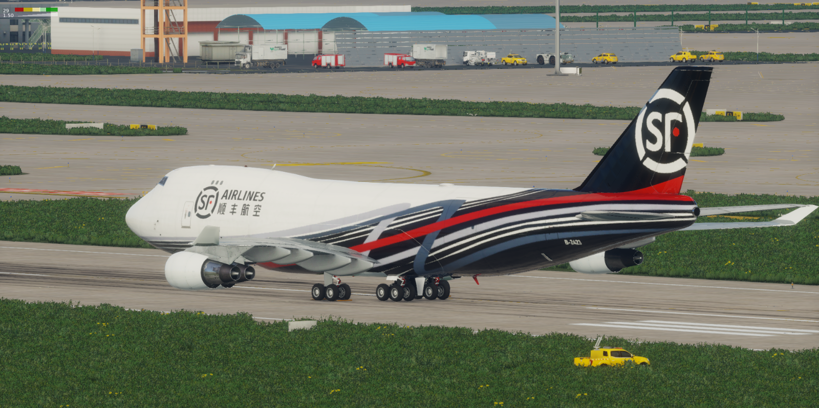 mSparky and Lovico's mod B747-400F ShunFeng Airlines Livery V2 ...