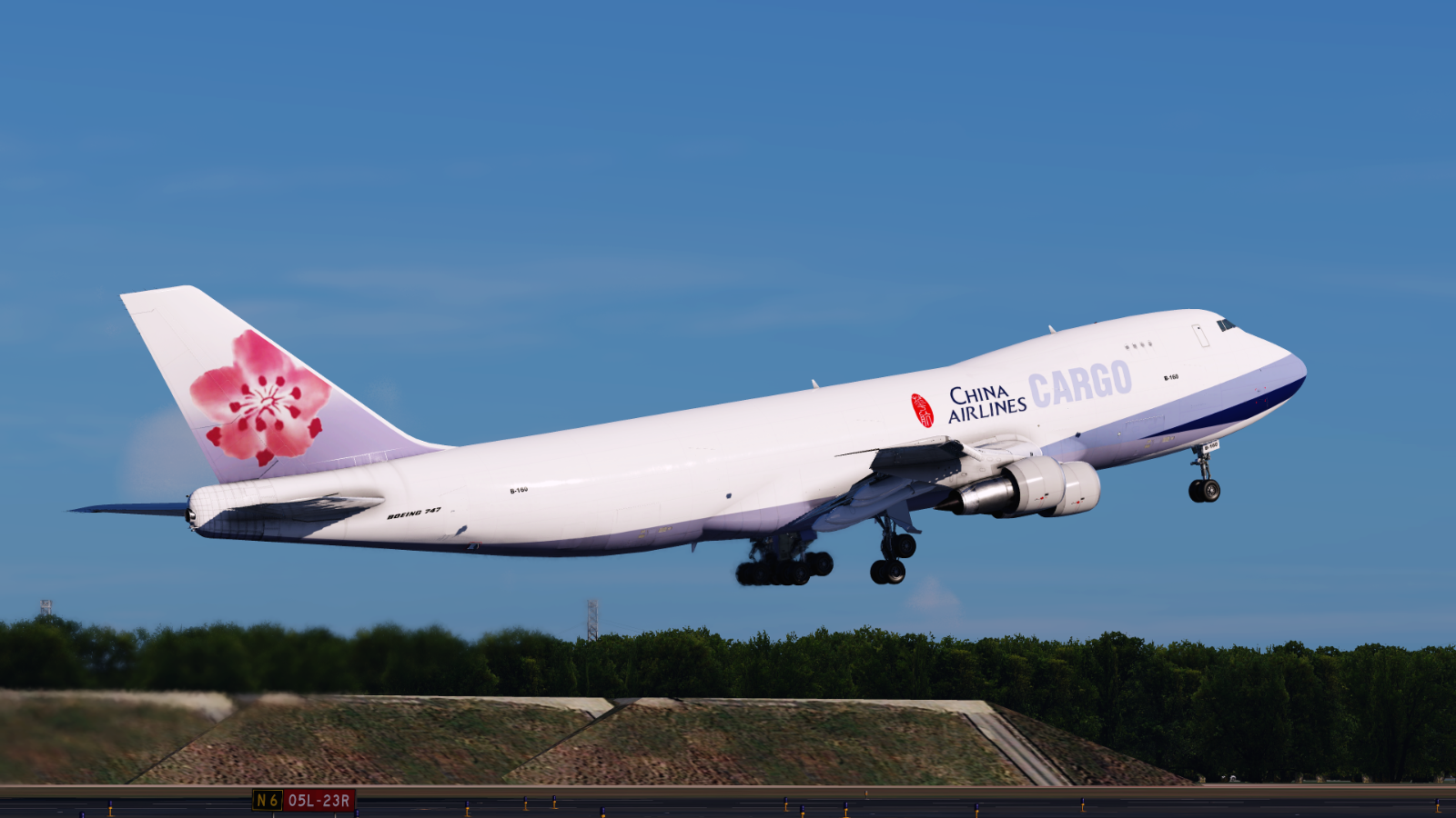 Felis 747-200 - China Airlines Cargo B-160 - Aircraft Skins - Liveries ...