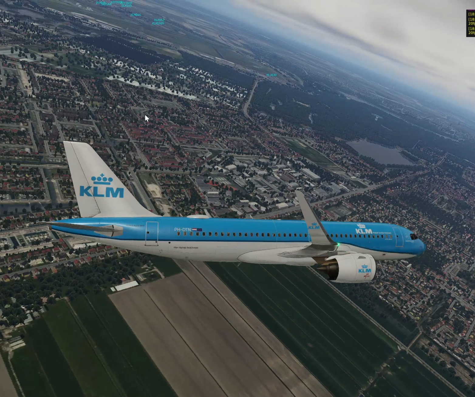KLM A320 NEO (A20N) by Toliss (PH-DTN*) Royal Dutch Airlines - Toliss ...