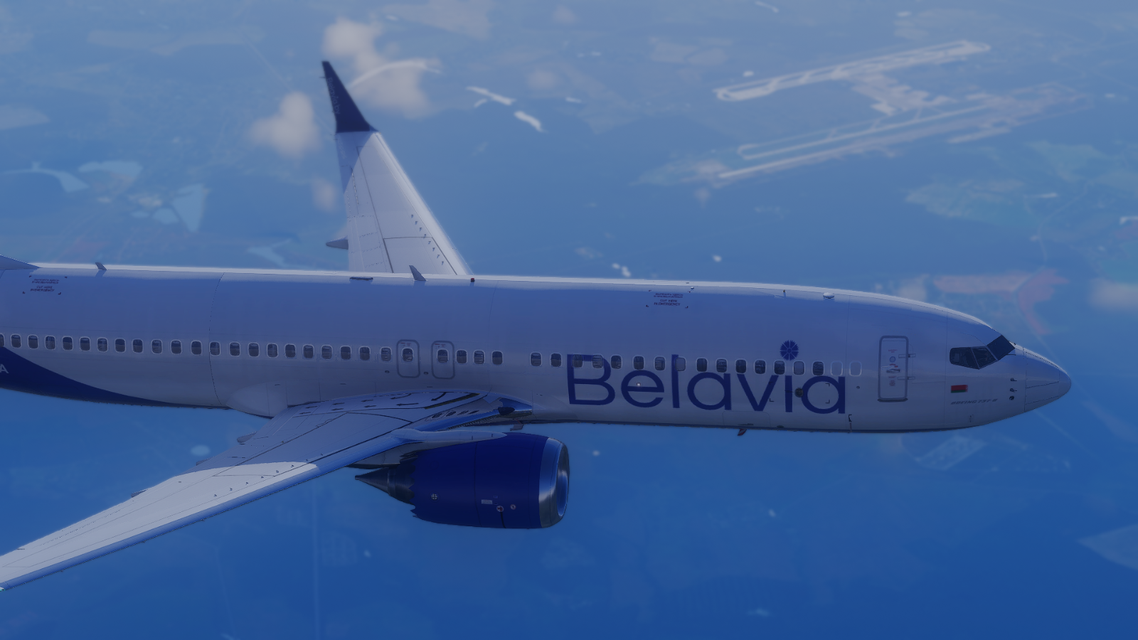 ⚡BELAVIA / EW-528PA / BOEING 737 MAX 8 - Aircraft Skins - Liveries - X ...
