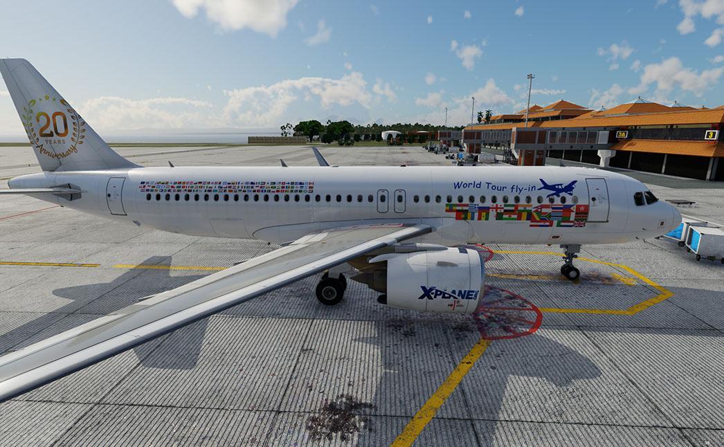Toliss A320 - 20th Ann fly-in livery - Toliss A320 - X-Plane.Org Forum