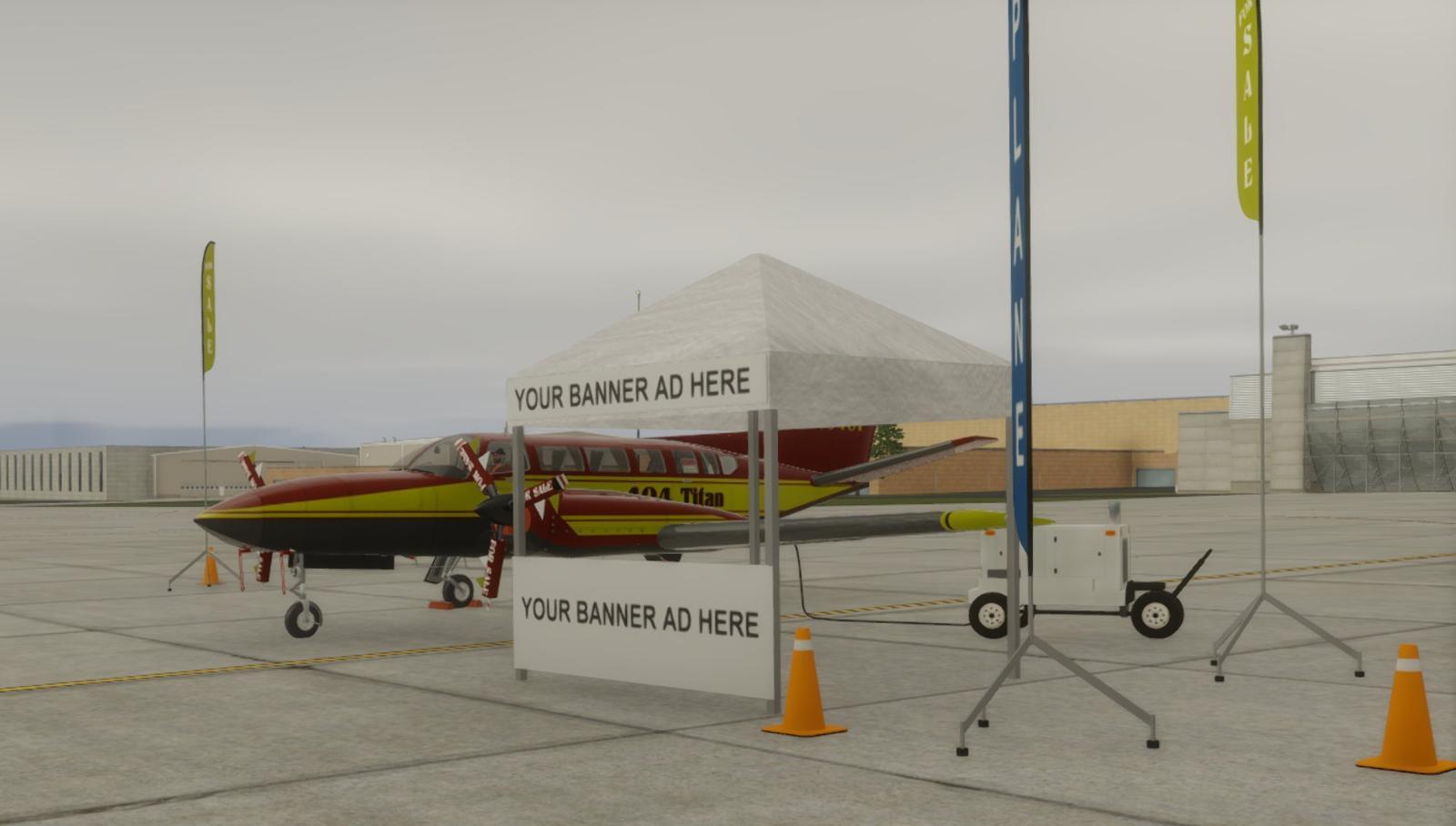 Cessna 404 in the hangar for some updates - X-Hangar Updates - X-Plane ...