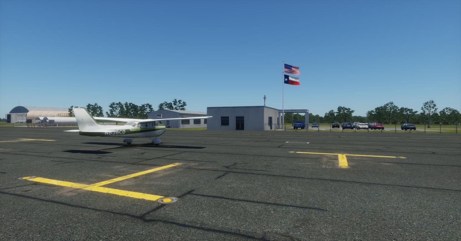 KPSN Palestine Municipal Airport - Scenery Packages XP12 - X-Plane.Org ...