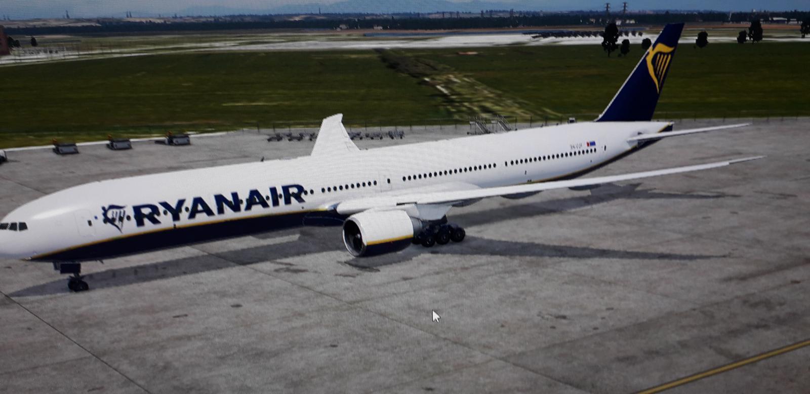 Boeing 777-300ER RYANAIR MALTA AIR - FlightFactor - X-Plane.Org Forum