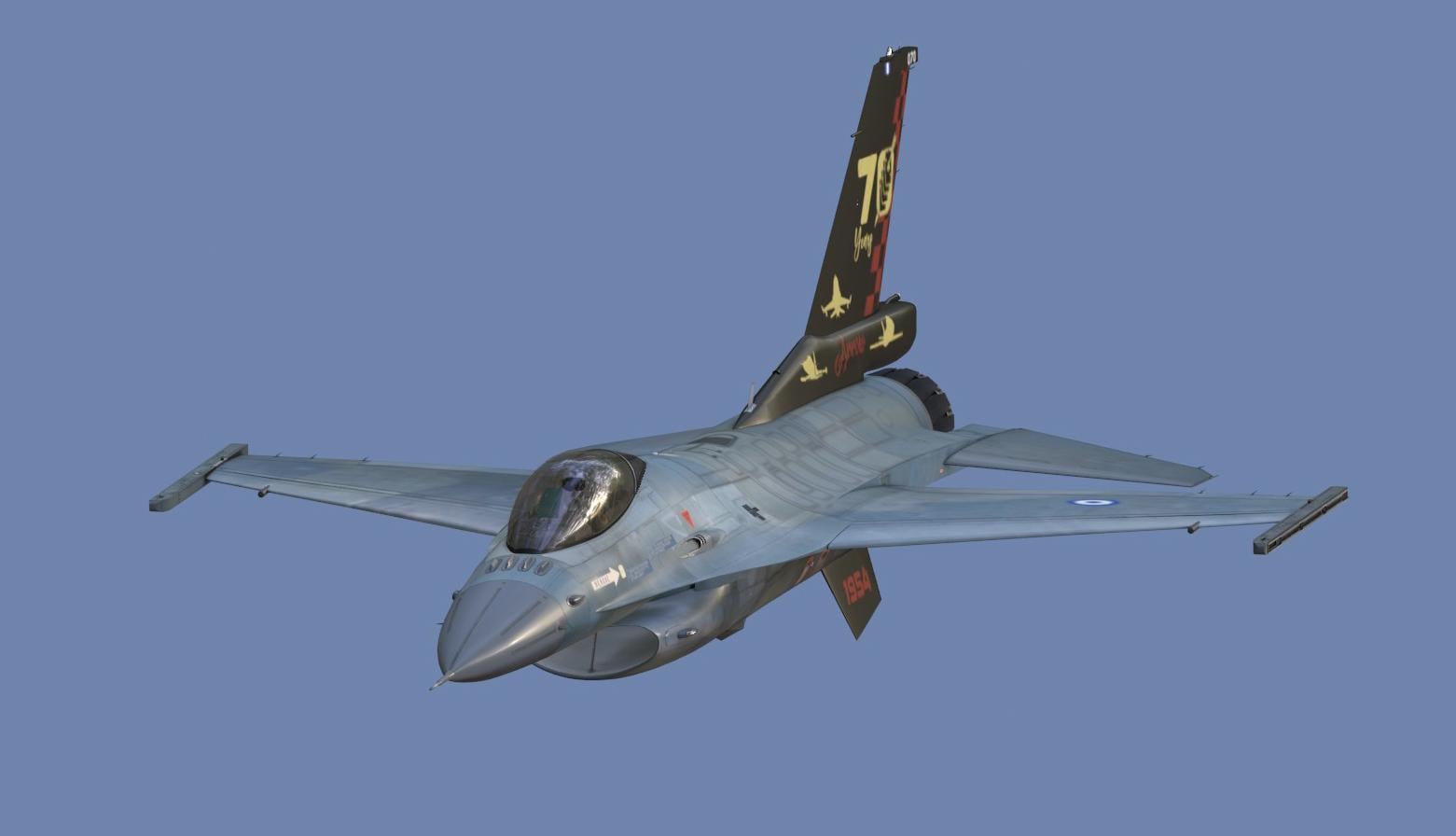 DeltaWing Simulations F-16C Block 52+ HAF 341 70 Years - F-16C - X ...