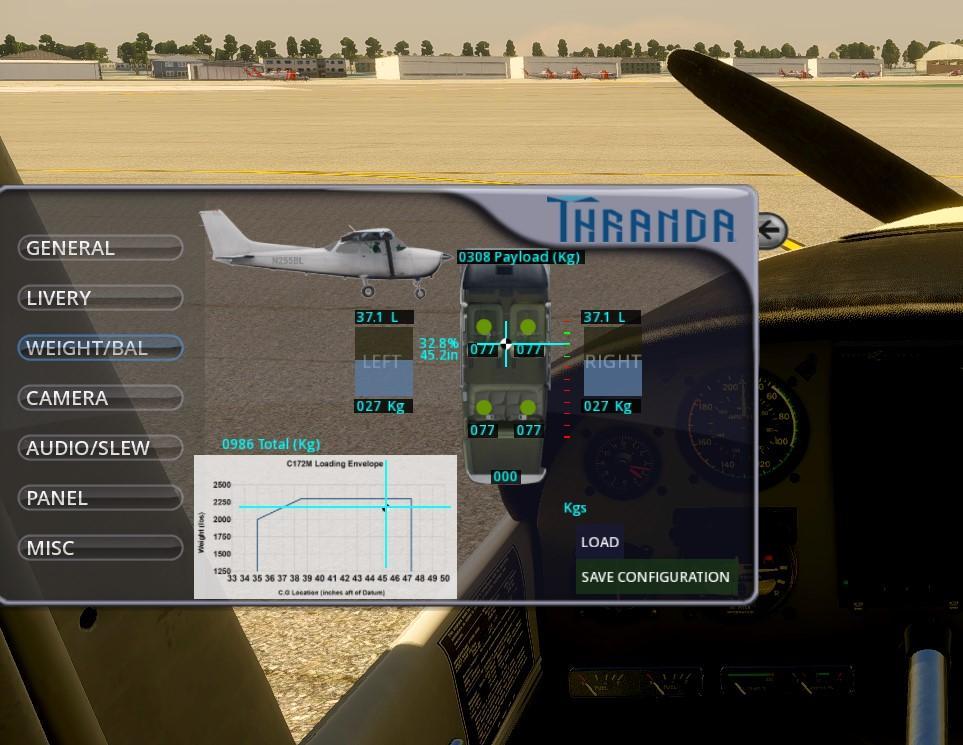 Loading and CoG is correct - the airplane is on its tail - REP 172 - X ...