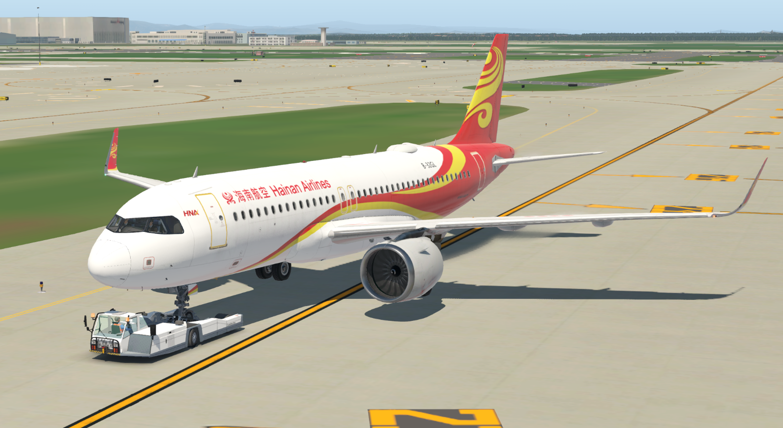 Hainan Airlines Toliss Airbus A320neo (B-32GL) Livery - Toliss A320 - X ...