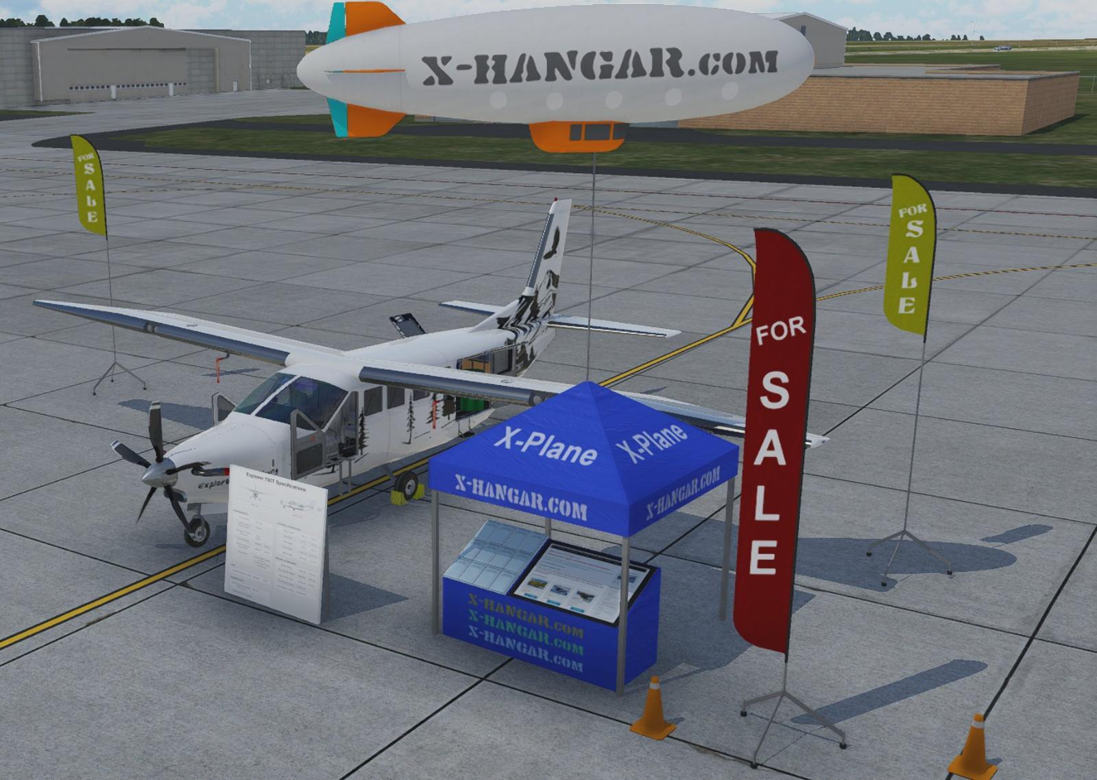 New Aircraft for both v11 and v12 Explorer 750T - X-Hangar - New ...