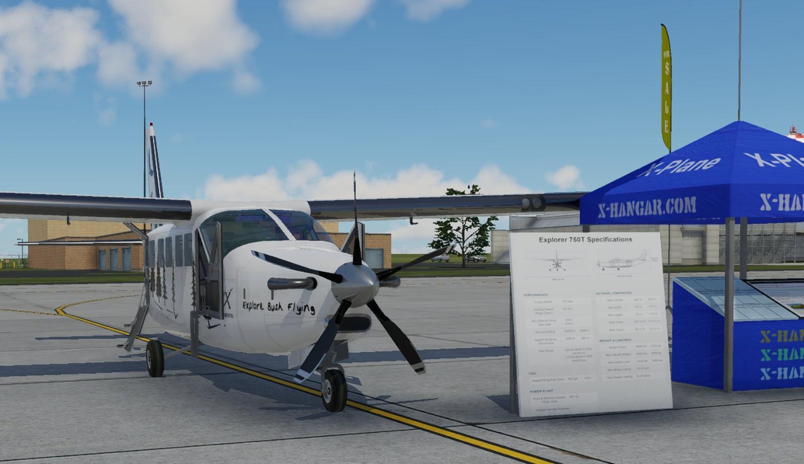 New Aircraft for both v11 and v12 Explorer 750T - X-Hangar - New ...