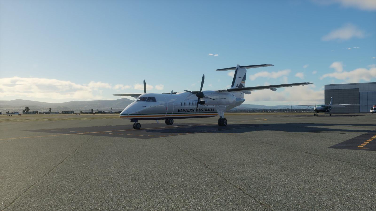 De Havilland DHC8-100 Australian - Eastern Airlines - Aircraft Skins ...